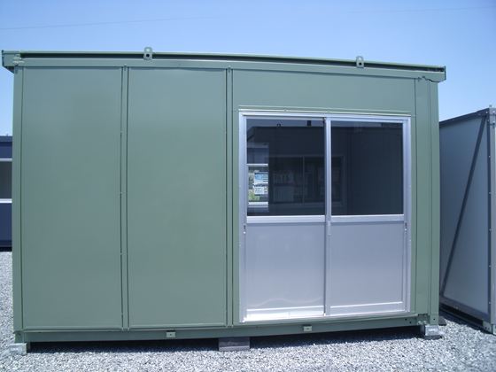 中古2.83坪[CT-41J フォレストグリーン]｜花園インター展示場(埼玉)｜ユニットハウス・プレハブ・コンテナハウスの三協フロンテア