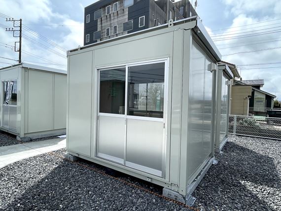 中古2.17坪[CT-32J AC付 標準色] 神栖展示場(茨城)｜ユニットハウス・プレハブ・コンテナハウスの三協フロンテア