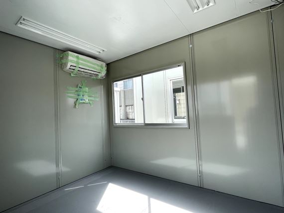 中古2.17坪[CT-32J AC付 標準色] 神栖展示場(茨城)｜ユニットハウス・プレハブ・コンテナハウスの三協フロンテア