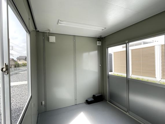 中古2.17坪[CT-32J AC付 標準色] 神栖展示場(茨城)｜ユニットハウス・プレハブ・コンテナハウスの三協フロンテア