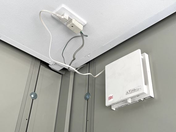 中古2.17坪[CT-32J AC付 標準色] 神栖展示場(茨城)｜ユニットハウス・プレハブ・コンテナハウスの三協フロンテア