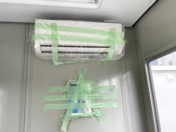 中古2.17坪[CT-32J AC付 標準色] 神栖展示場(茨城)｜ユニットハウス・プレハブ・コンテナハウスの三協フロンテア