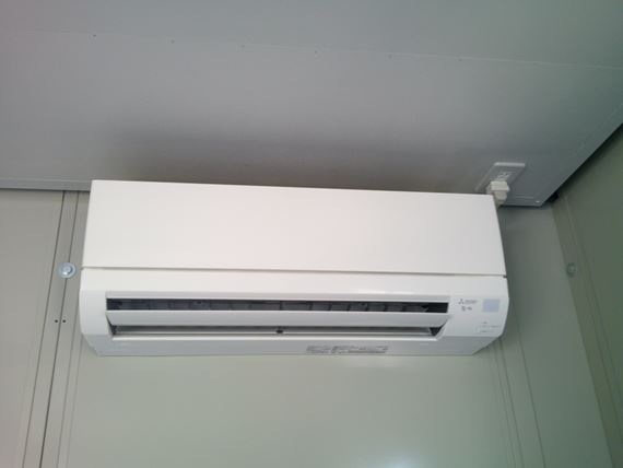 中古2.84坪[CT-41J AC付 ウッドブラウン] 木津川展示場(京都府)｜ユニットハウス・プレハブ・コンテナハウスの三協フロンテア