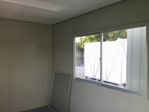 中古2.83坪[CT-41J 標準色] 木津川展示場(京都府)｜ユニットハウス・プレハブ・コンテナハウスの三協フロンテア