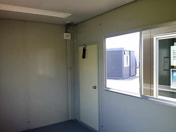 中古2.83坪[CT-41J AC付 標準色] 木津川展示場(京都府)｜ユニットハウス・プレハブ・コンテナハウスの三協フロンテア