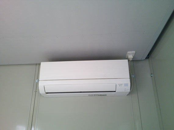 中古2.83坪[CT-41J AC付 ウッドブラウン] 木津川展示場(京都府)｜ユニットハウス・プレハブ・コンテナハウスの三協フロンテア