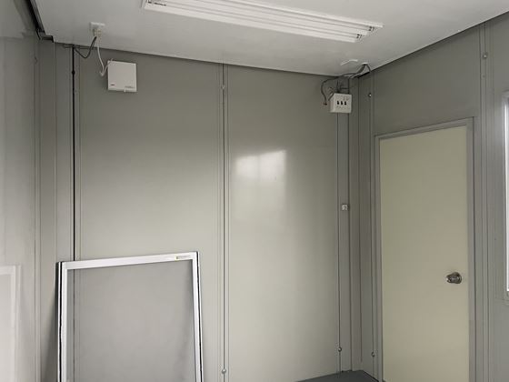 2.17坪[CT-32J]標準色｜熊本北展示場｜ユニットハウス・プレハブ・コンテナハウスの三協フロンテア