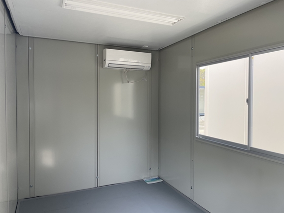 中古 2.83坪[CT-41J AC付 ストーングレー]｜熊本北展示場(熊本県)｜ユニットハウス・プレハブ・コンテナハウスの三協フロンテア