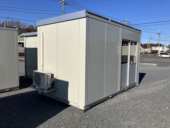 2.84坪[CT-41J AC付 標準色]小美玉展示場(茨城県)｜ユニットハウス・プレハブ・コンテナハウスの三協フロンテア