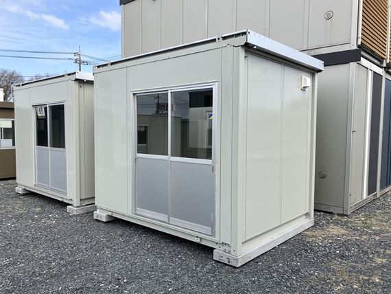 2.17坪[CT-32J Vパネル]小美玉展示場(茨城県)｜ユニットハウス・プレハブ・コンテナハウスの三協フロンテア