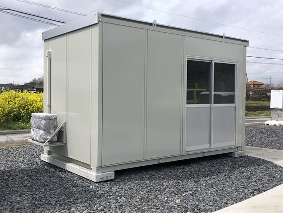 中古2.84坪[CT-41J AC付 標準色]小山展示場(栃木県)｜ユニットハウス・プレハブの三協フロンテア