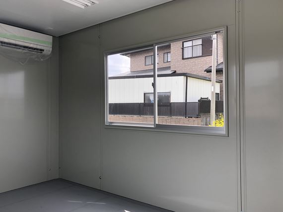 中古2.84坪[CT-41J AC付 標準色]小山展示場(栃木県)｜ユニットハウス・プレハブの三協フロンテア