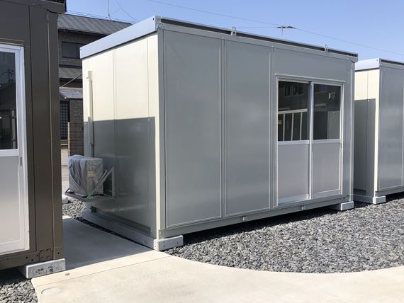 中古2.84坪[CT-41J AC付 標準色]小山展示場(栃木県)｜ユニットハウス・プレハブ・コンテナハウスの三協フロンテア