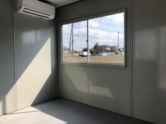 中古2.17坪[CT-32J Vパネル]小山展示場(栃木県)｜ユニットハウス・プレハブ・コンテナハウスの三協フロンテア