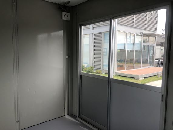 中古2.17坪[CT-32J 標準色]小山展示場(栃木県)｜ユニットハウス・プレハブ・コンテナハウスの三協フロンテア