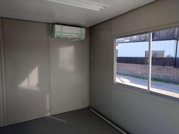 中古2.84坪[CT-41J AC付 標準色]小山展示場(栃木県)｜ユニットハウス・プレハブ・コンテナハウスの三協フロンテア