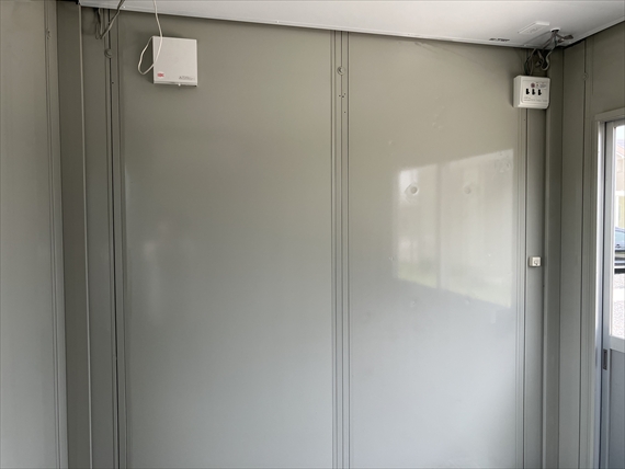 中古2.16坪[CT-32J AC付 標準色]小山展示場(栃木県)｜ユニットハウス・プレハブ・コンテナハウスの三協フロンテア