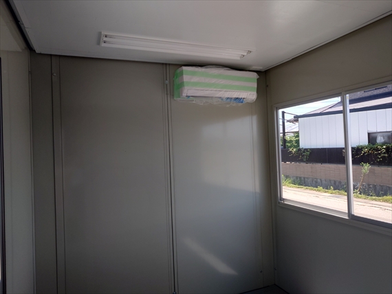 中古2.16坪[CT-32J AC付 標準色]小山展示場(栃木県)｜ユニットハウス・プレハブ・コンテナハウスの三協フロンテア